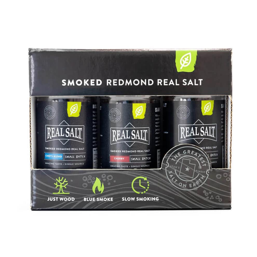 Redmond Smoked Real Salt® Shaker Gift Set – Premium Flavor
